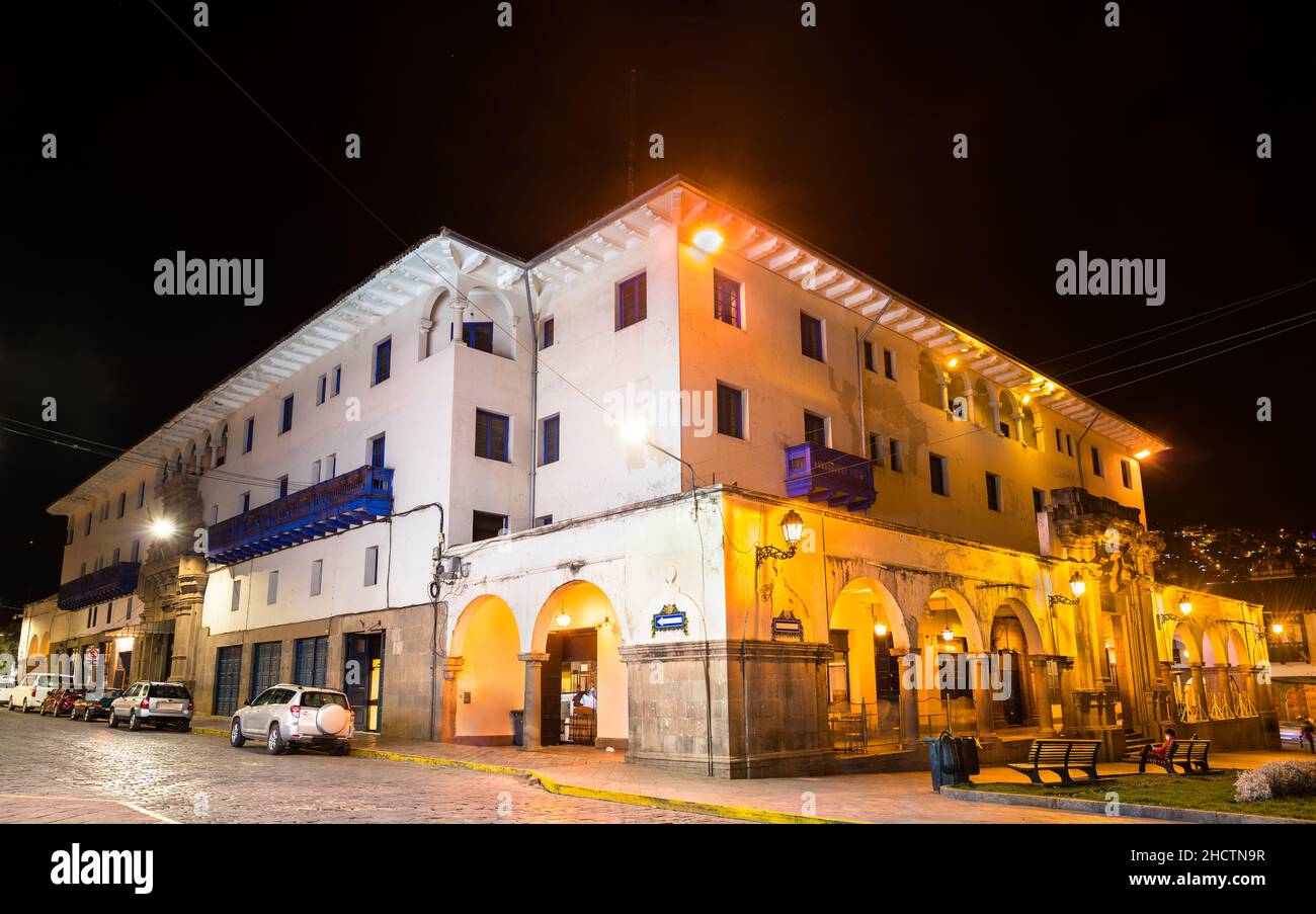Traditional architecture of Cusco in Peru Stock Photo - Alamy
