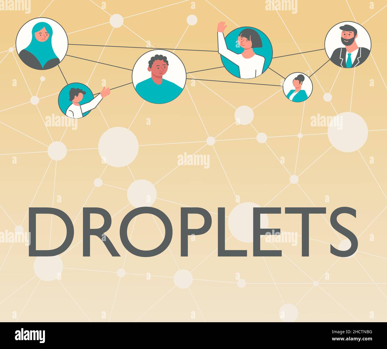 Conceptual caption Droplets. Business concept very small drop of a ...