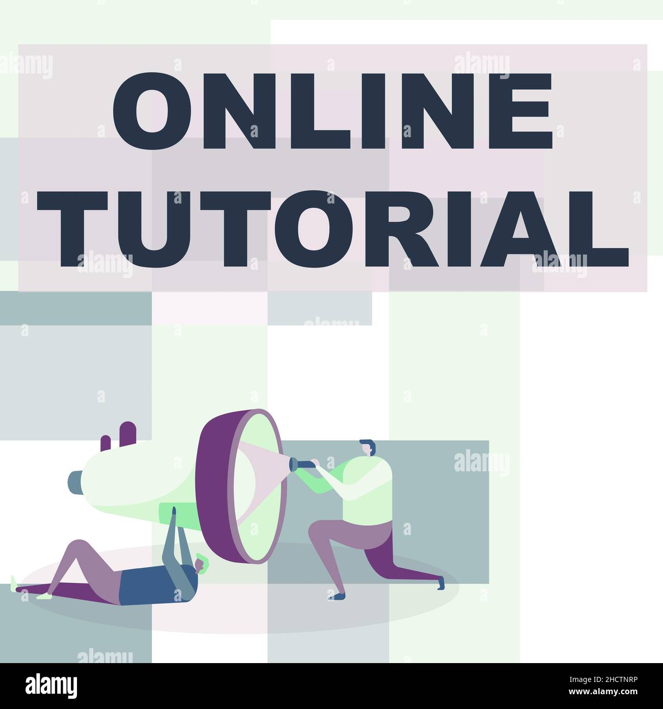 Conceptual display Online Tutorial. Word Written on An individual is ...