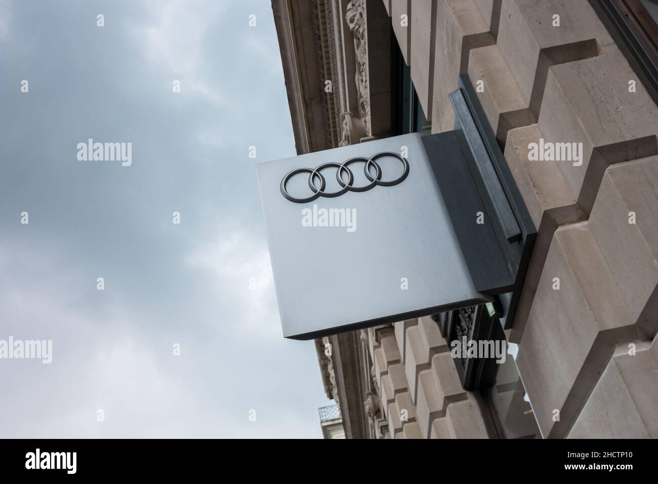 Audi emblem store logo. Audi is a German automobile manufacturer that ...