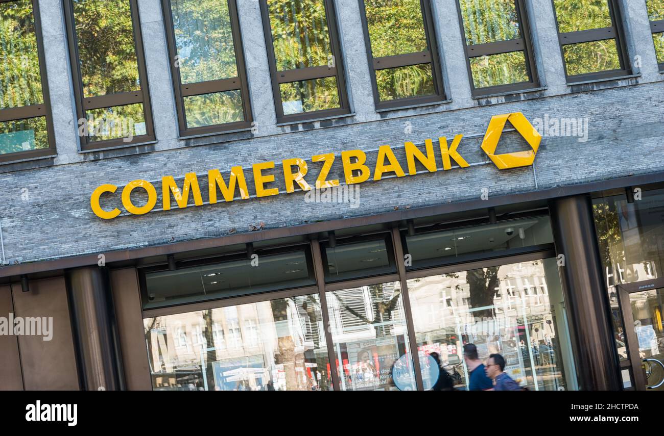 Commerzbank branch. Commerzbank AG is one of the largest banks in ...