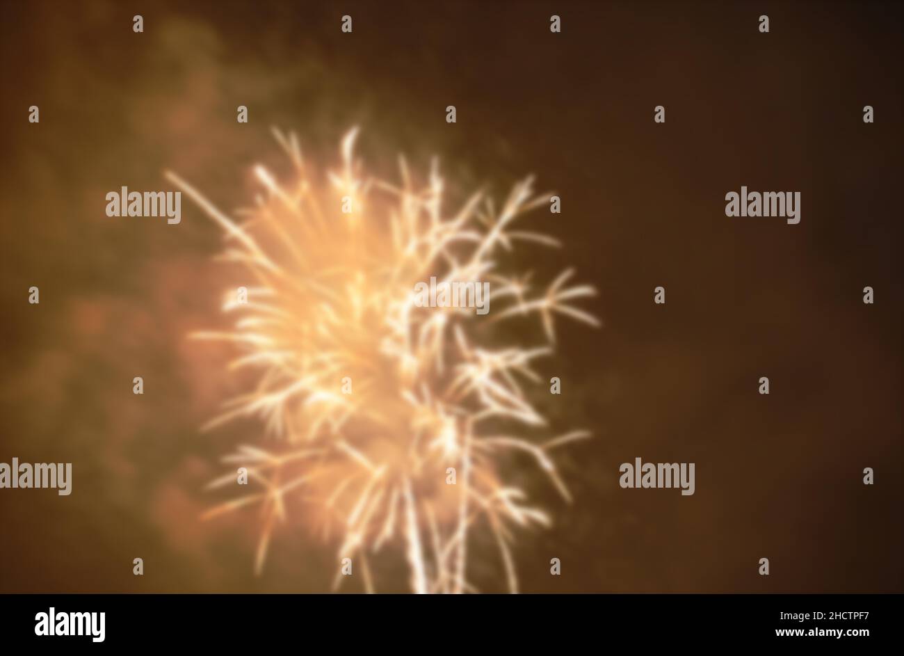 blurry fireworks explosive on dark sky in night Stock Photo - Alamy