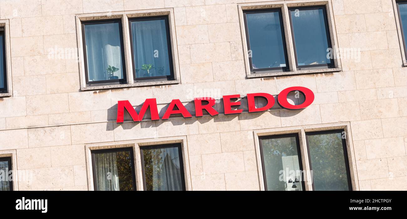 logo of the brand "Maredo", Berlin. Maredo ist a Steakhouse Restaurant ...