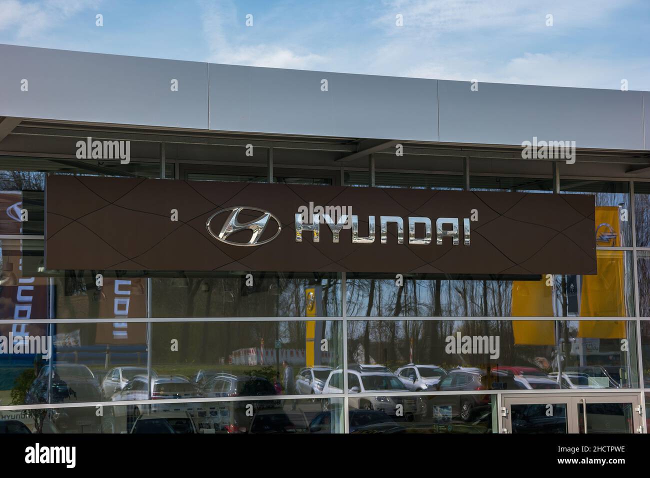Office of official Hyundai dealer. Hyundai is the South Korea's ...