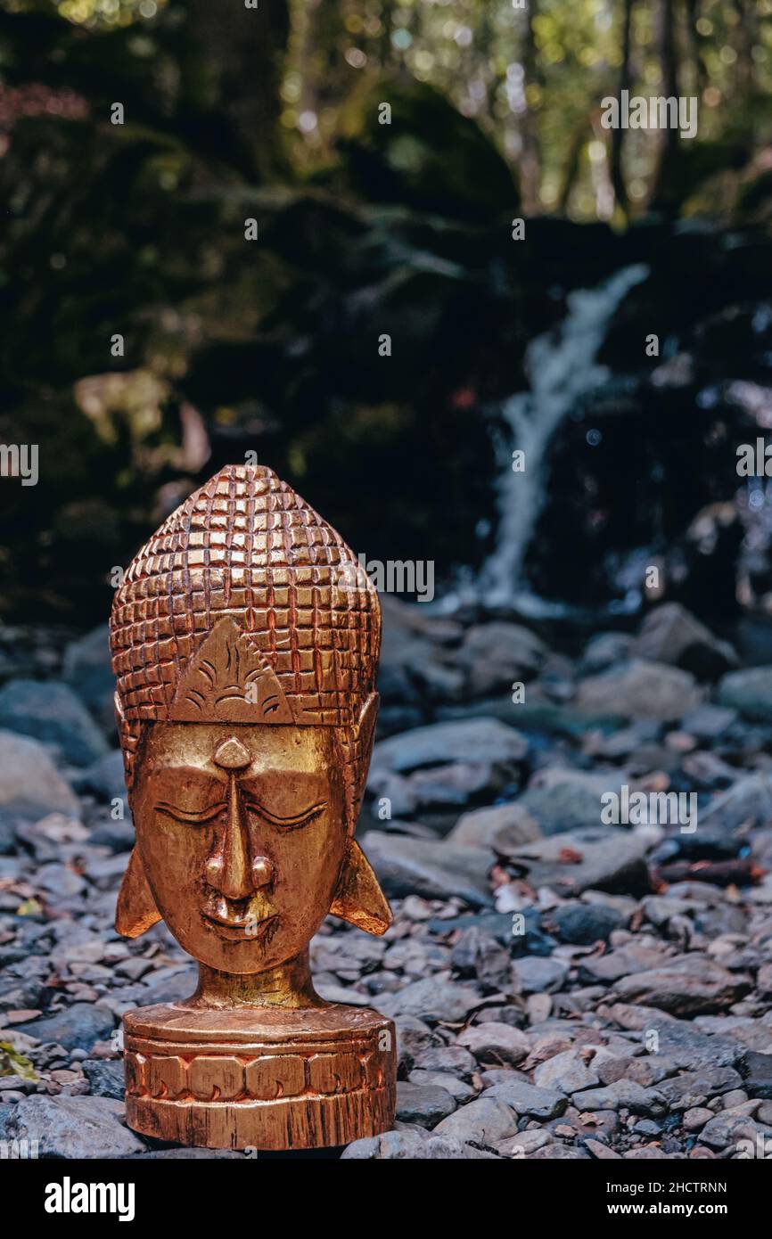 Buddha meditation waterfall hi-res stock photography and images - Alamy