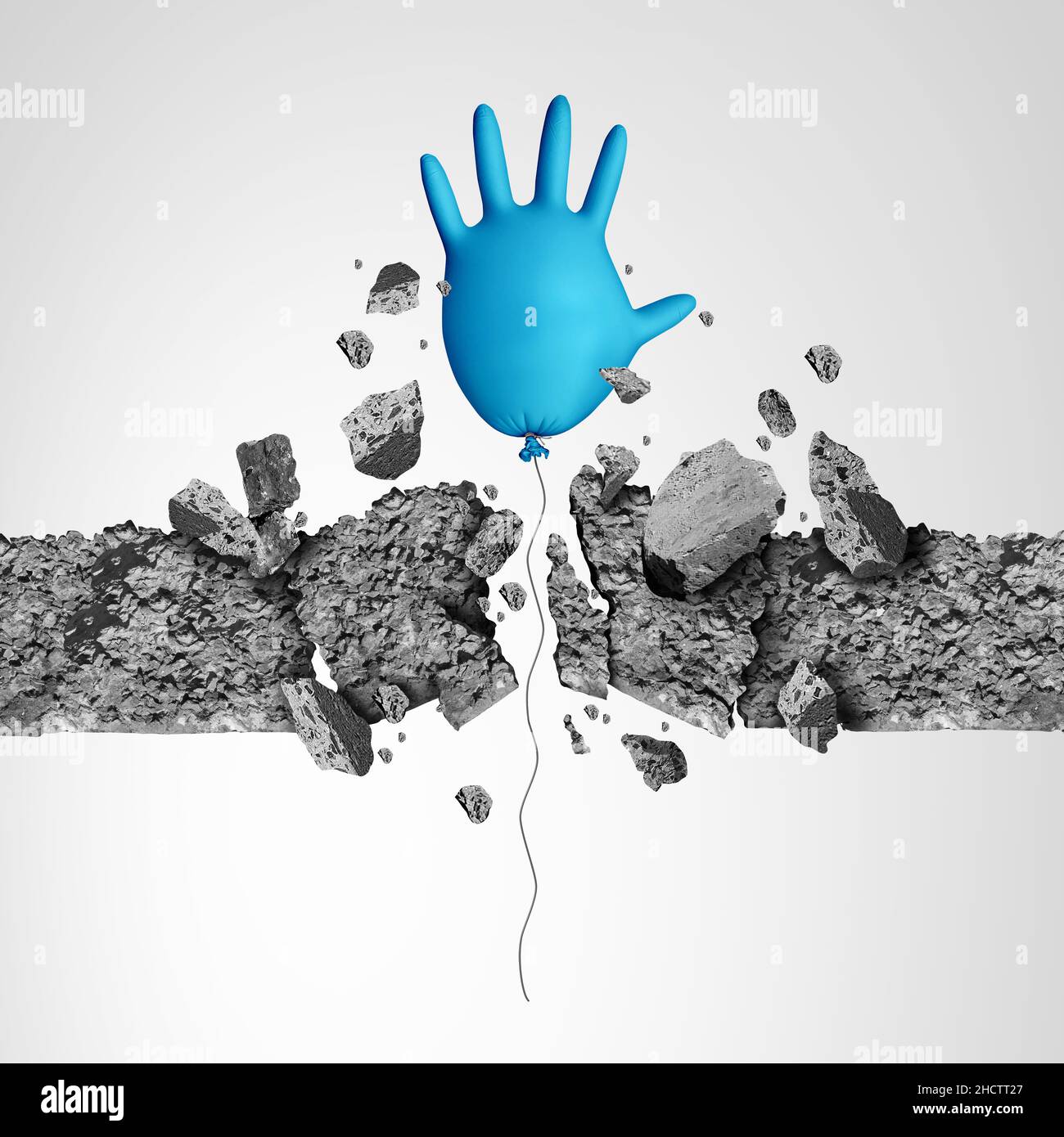 Medical break through success as a medicine or Hospital care as a ...