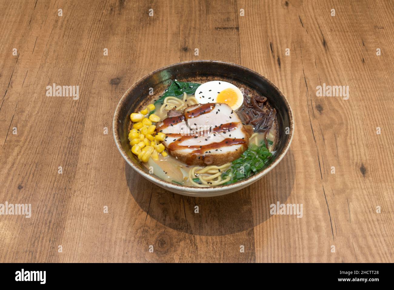 The Japanese chashu served in ramen bowls is actually braised in soy ...