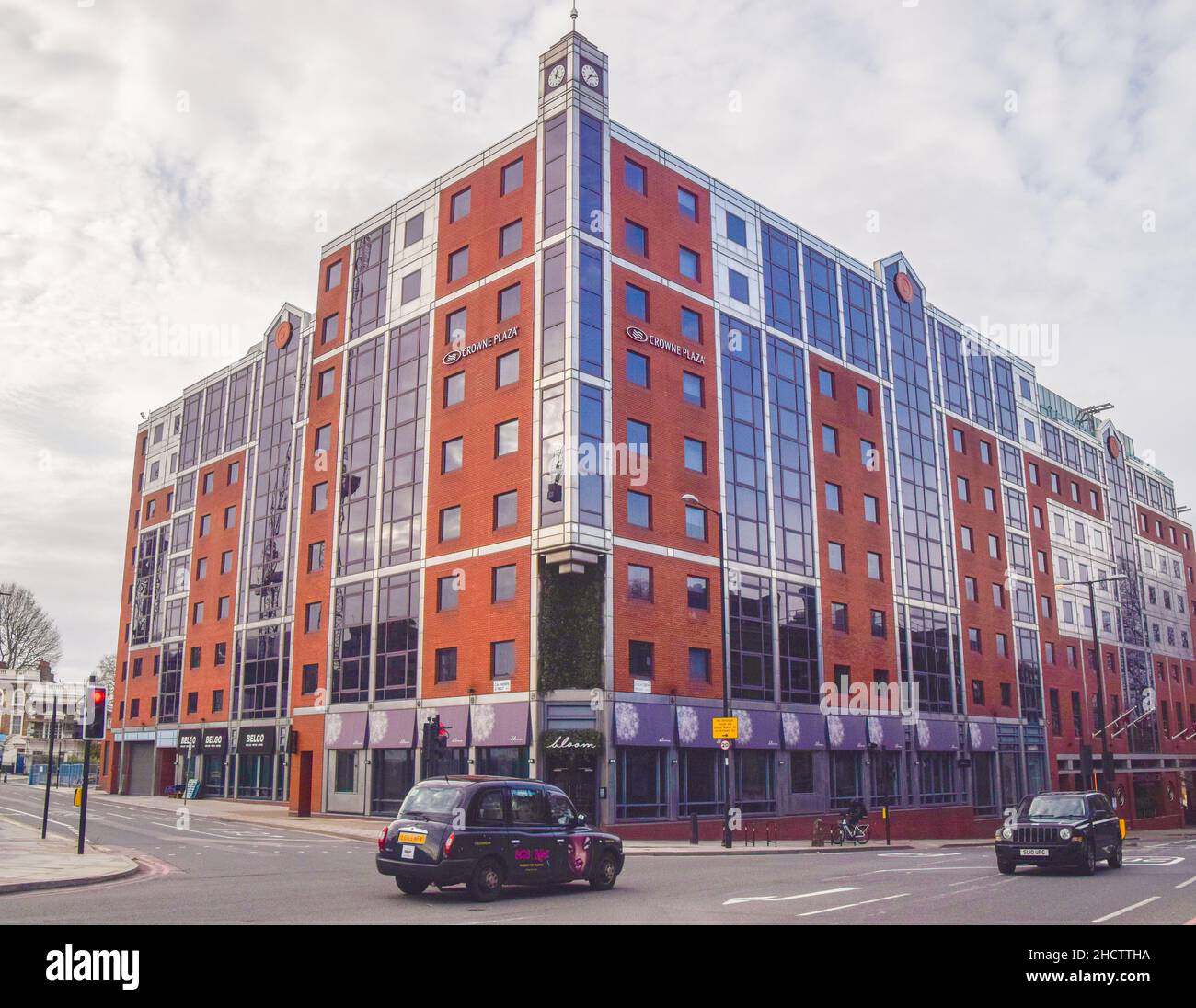 Crowne Plaza King's Cross Hotel exterior, London, UK 1 January 2022 ...