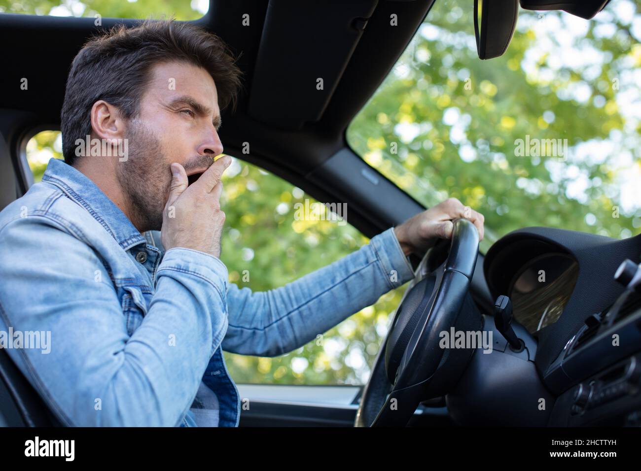 Frightened driver hi-res stock photography and images - Alamy