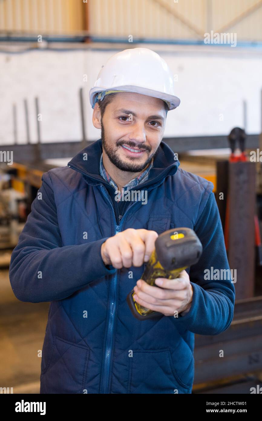 Man scanning purchase code hi-res stock photography and images - Alamy