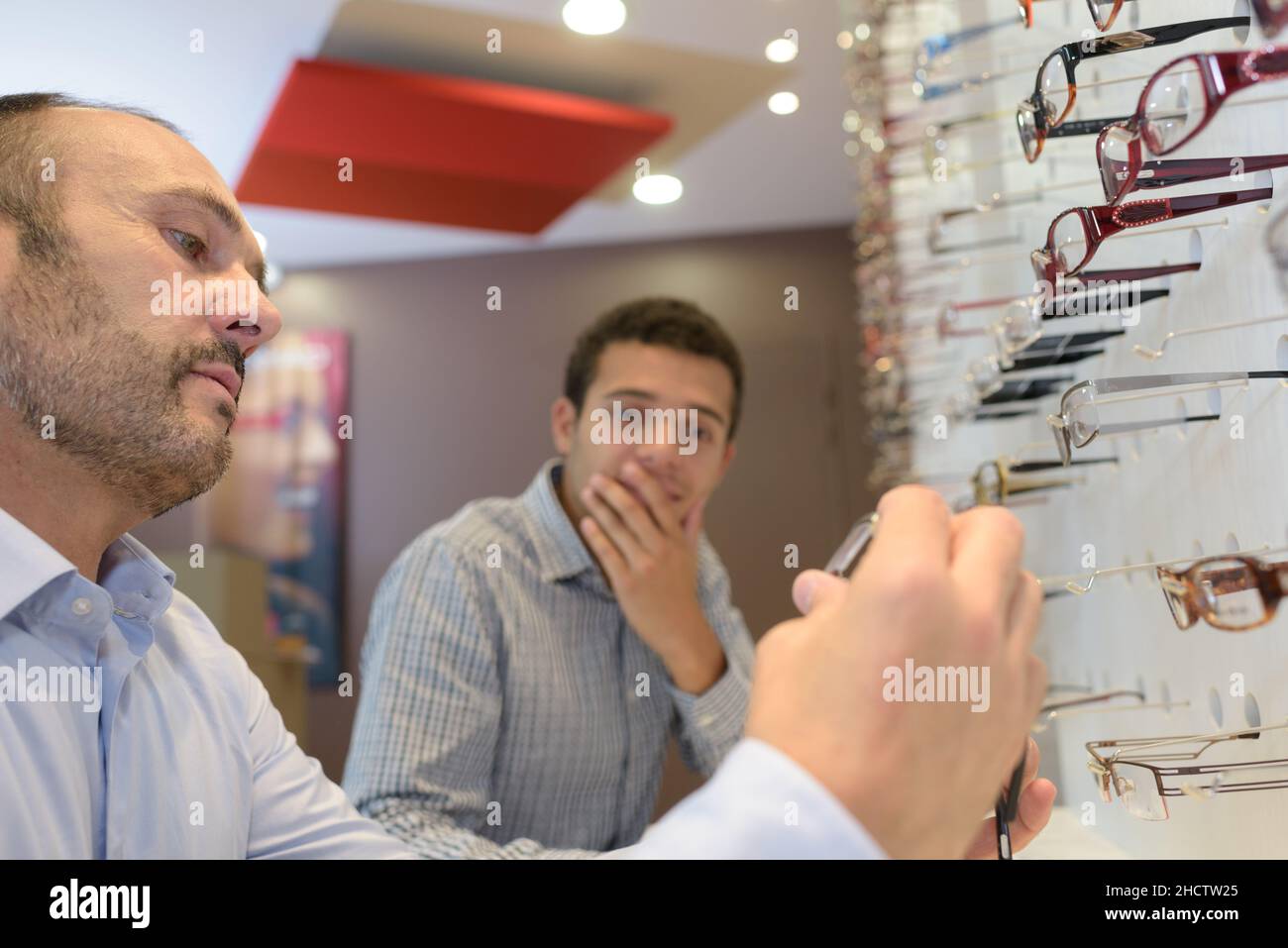 the perfect glasses perfect vision Stock Photo - Alamy