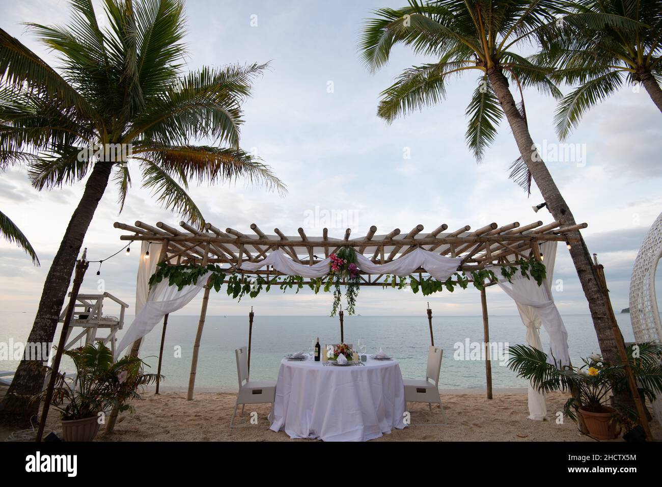 Canopy decorated hi-res stock photography and images - Alamy