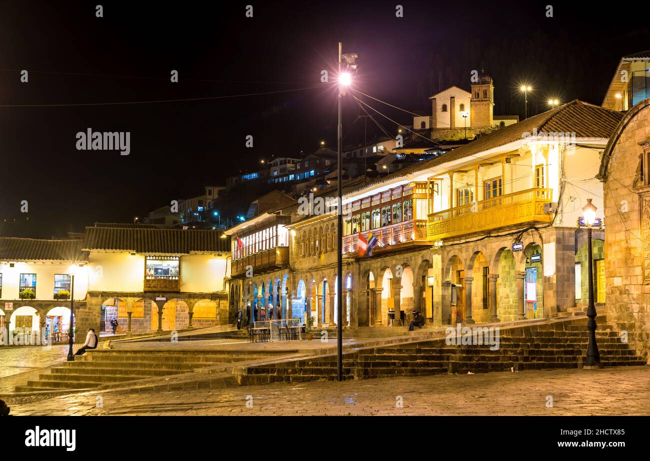 Cusco town square hi-res stock photography and images - Alamy