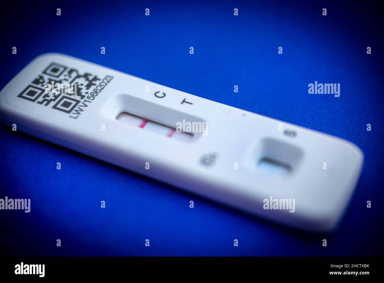 Quick testing for Covid-19 / SARS-CoV-2 infection concept: One rapid ...