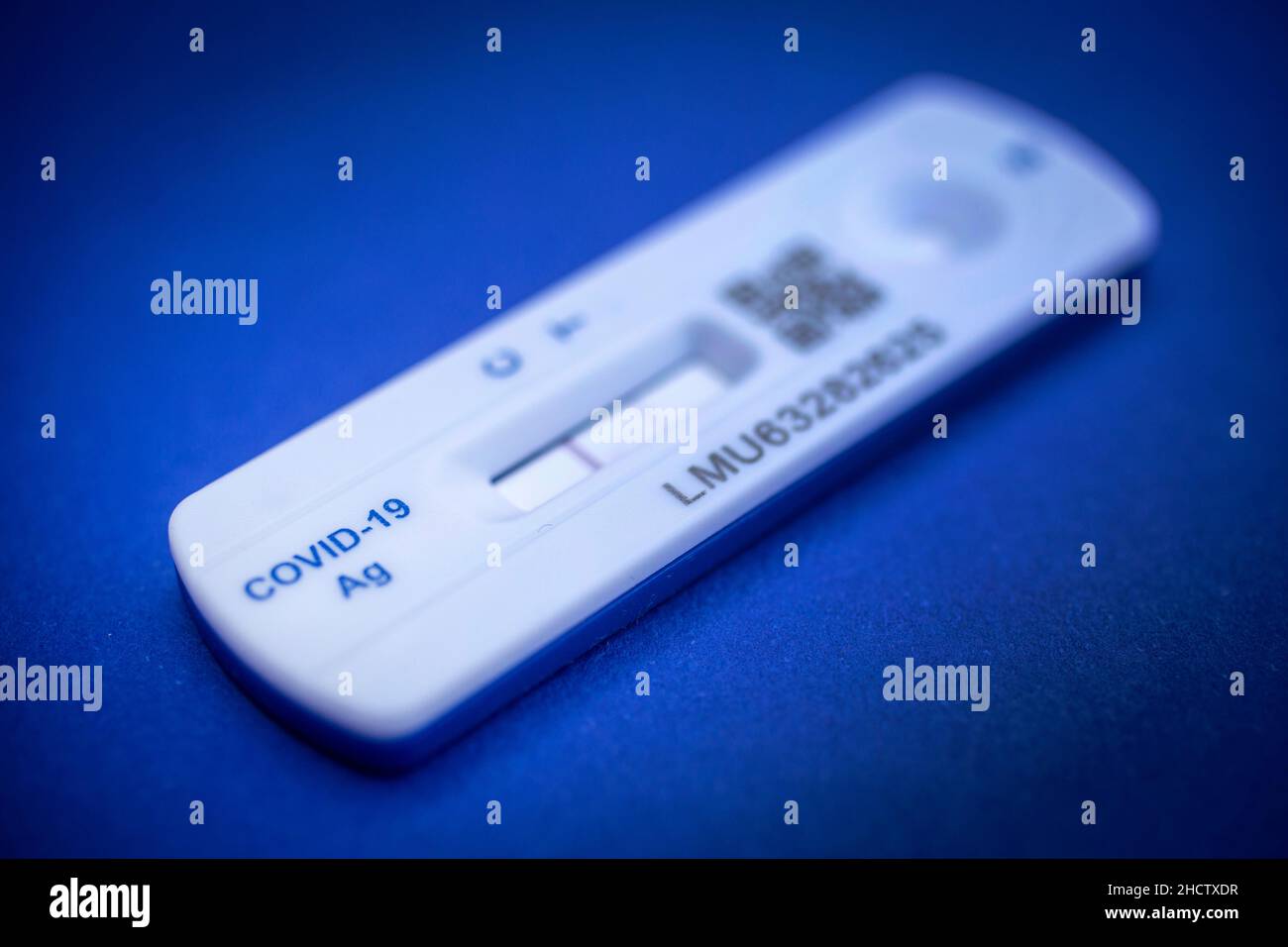 Quick testing for Covid-19 / SARS-CoV-2 infection concept: One rapid ...