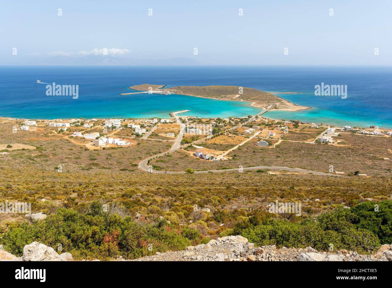 Diakofti port at the Greek island of Kythira. Greece Stock Photo - Alamy