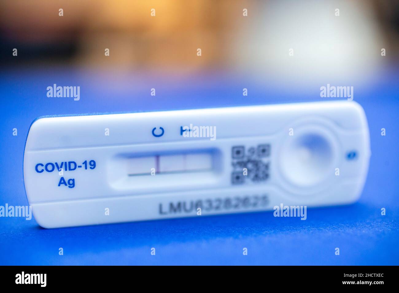 Quick testing for Covid-19 / SARS-CoV-2 infection concept: One rapid ...