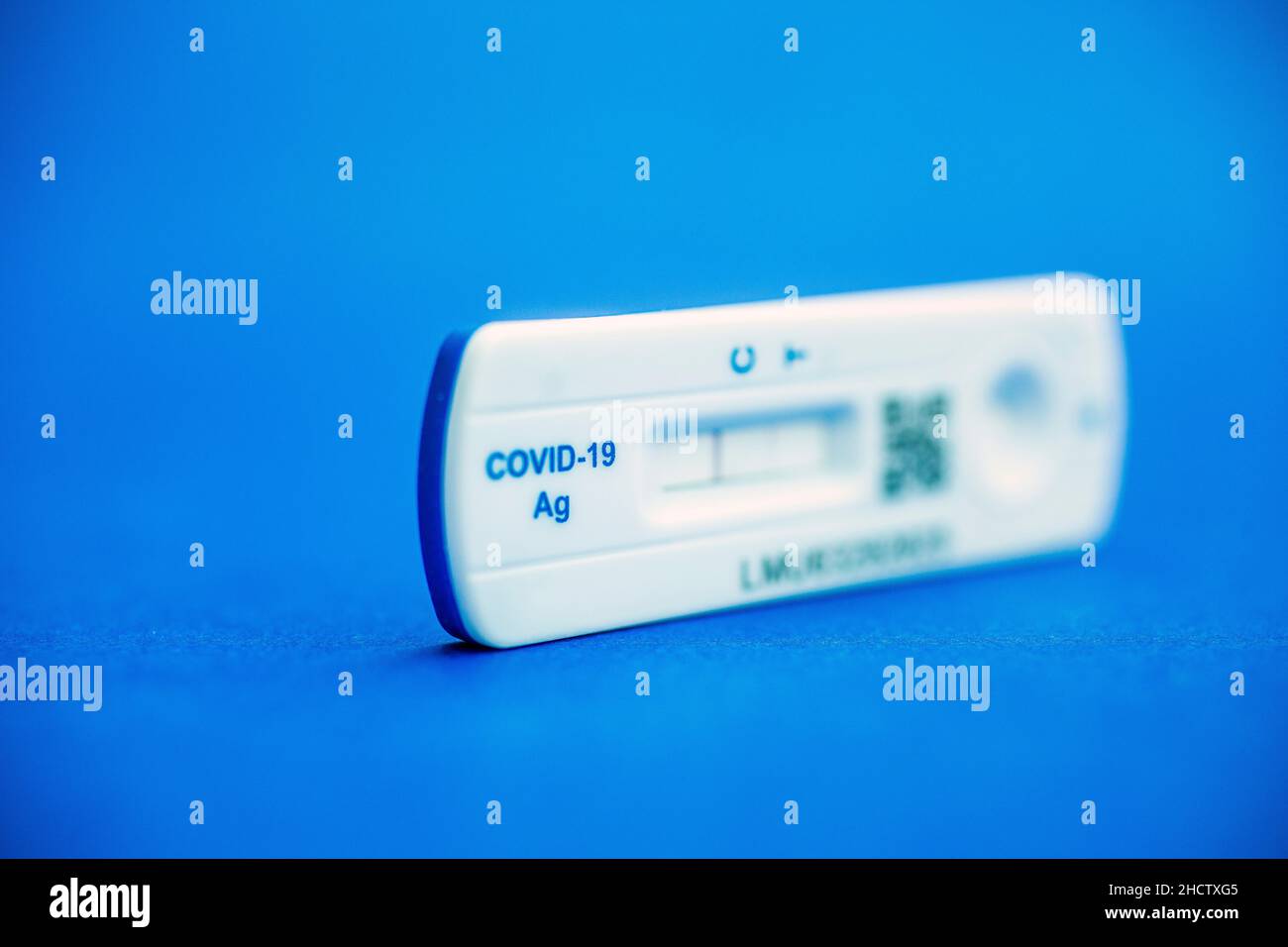 Quick testing for Covid-19 / SARS-CoV-2 infection concept: One rapid ...