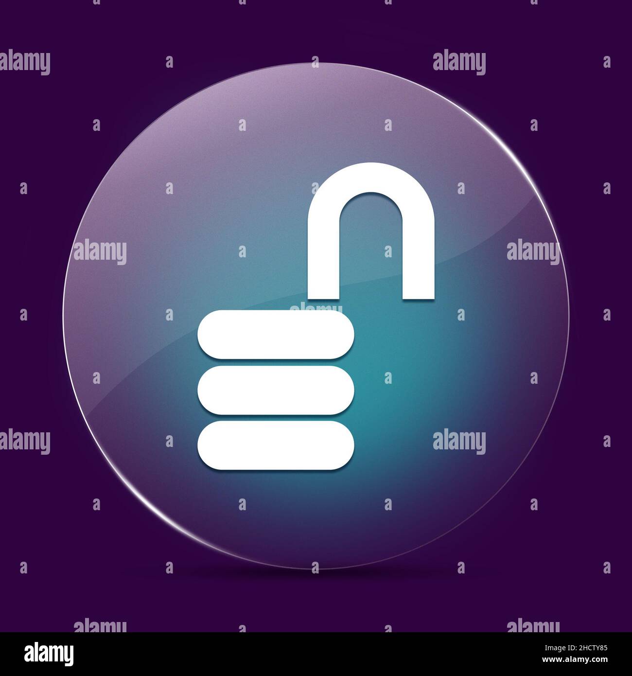 Purple lock hi-res stock photography and images - Alamy
