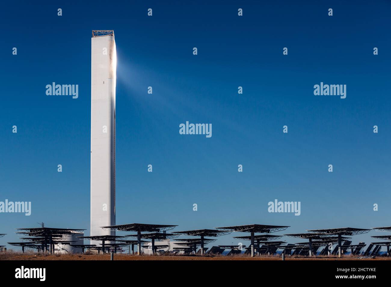 The ps10 solar power plant in spain hi-res stock photography and images ...