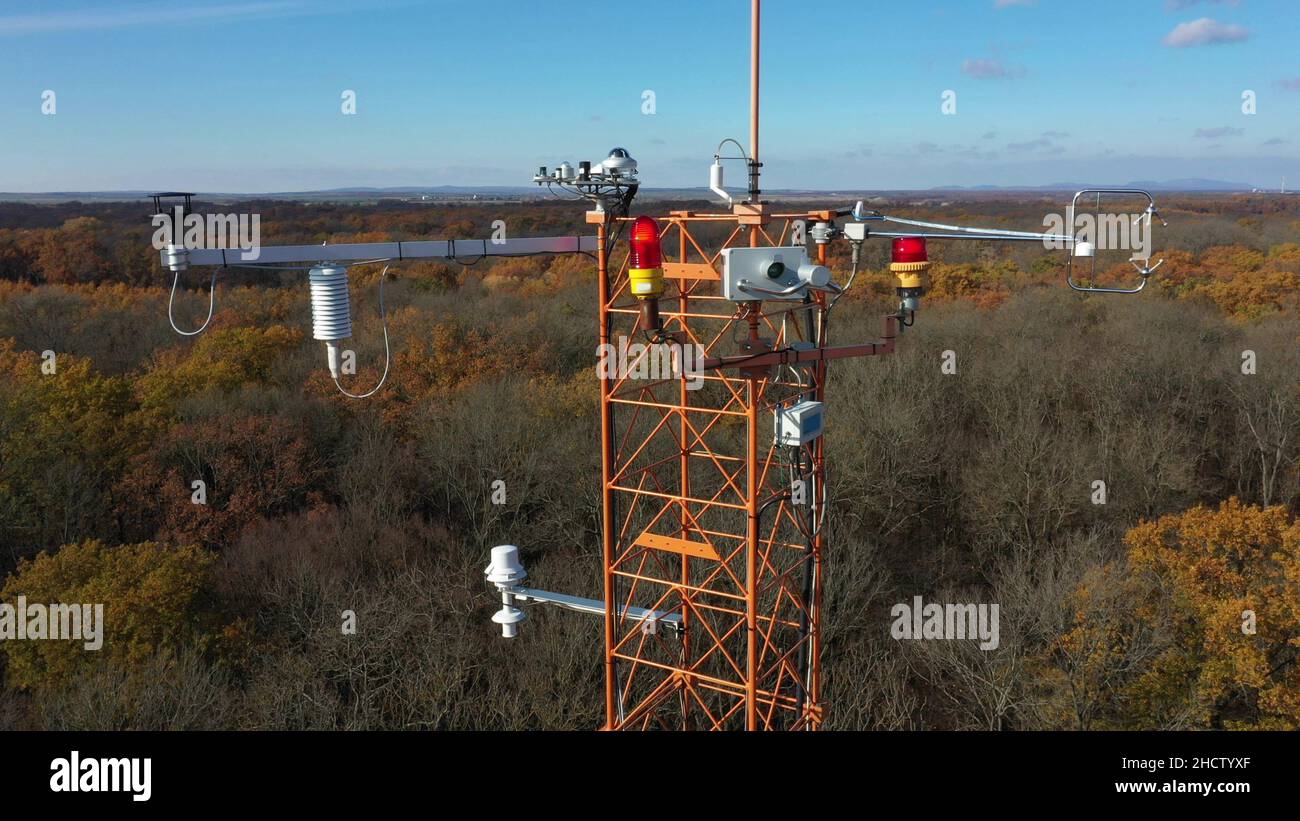 Sunshine pyranometer measurement incoming diffuse solar radiation, eddy ...