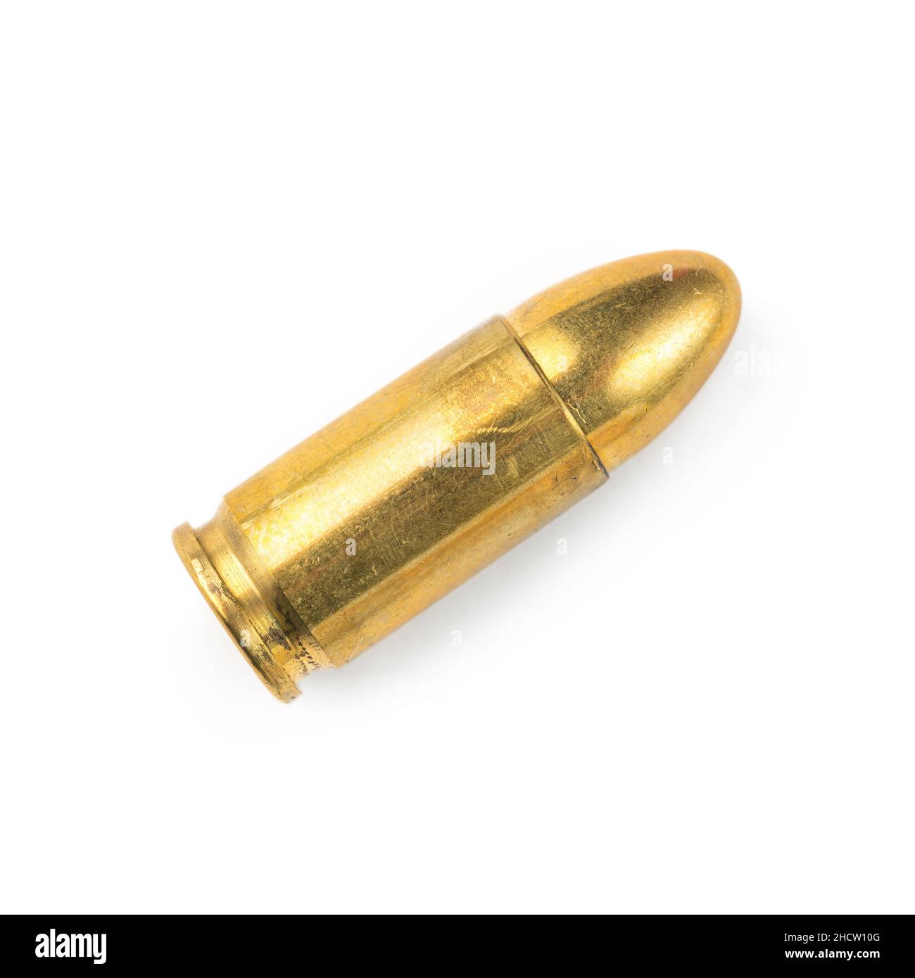 gun bullet, isolated on white background Stock Photo - Alamy