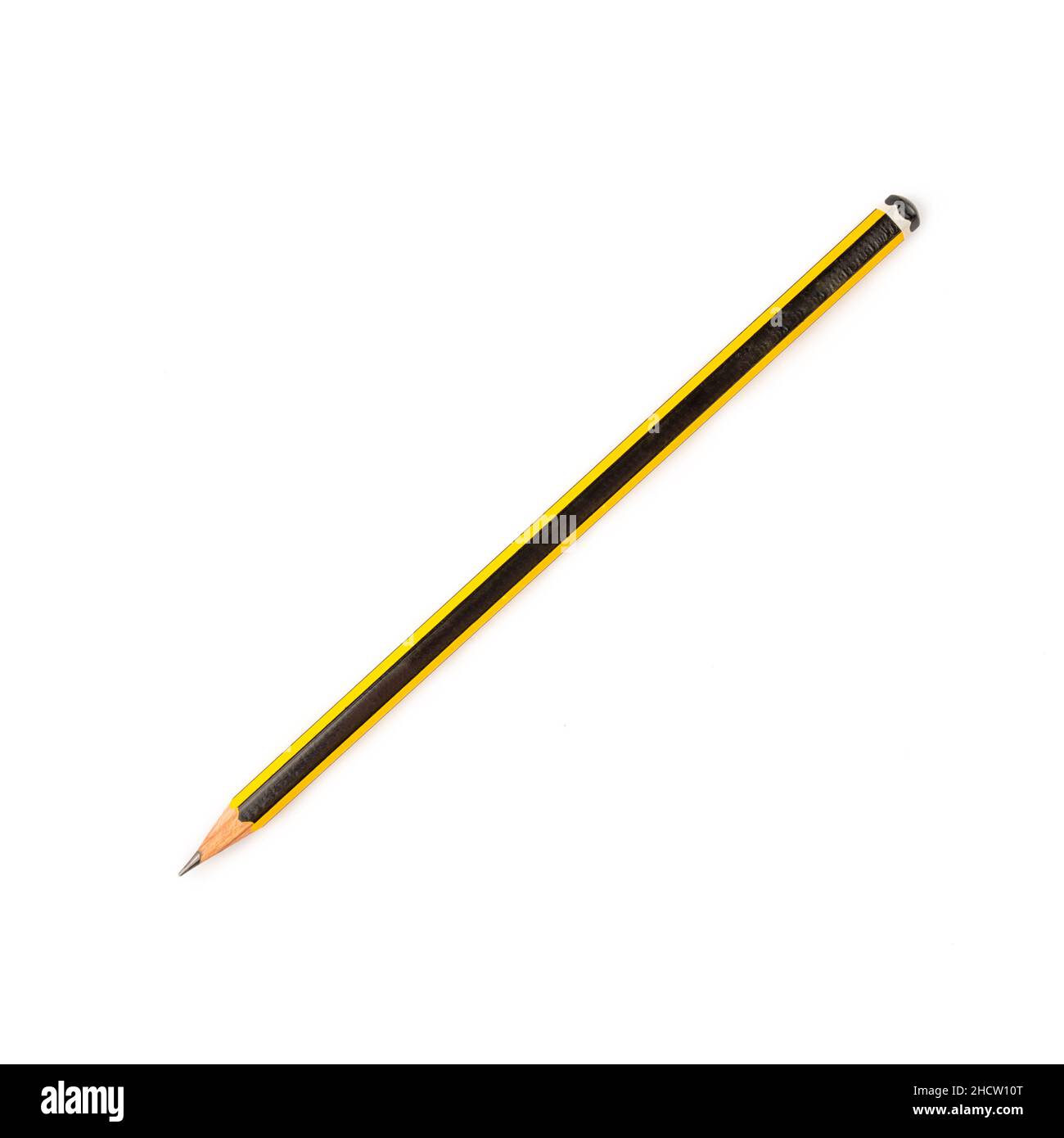 unsharpened pencil, isolated on white background Stock Photo - Alamy