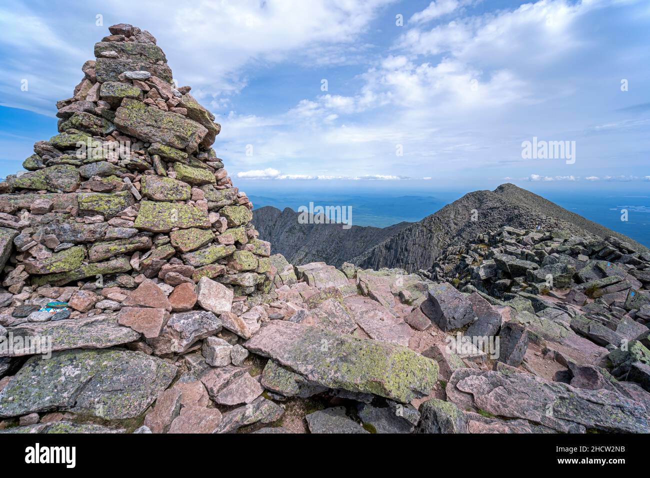 Baxter state park maine knife edge hi-res stock photography and images ...
