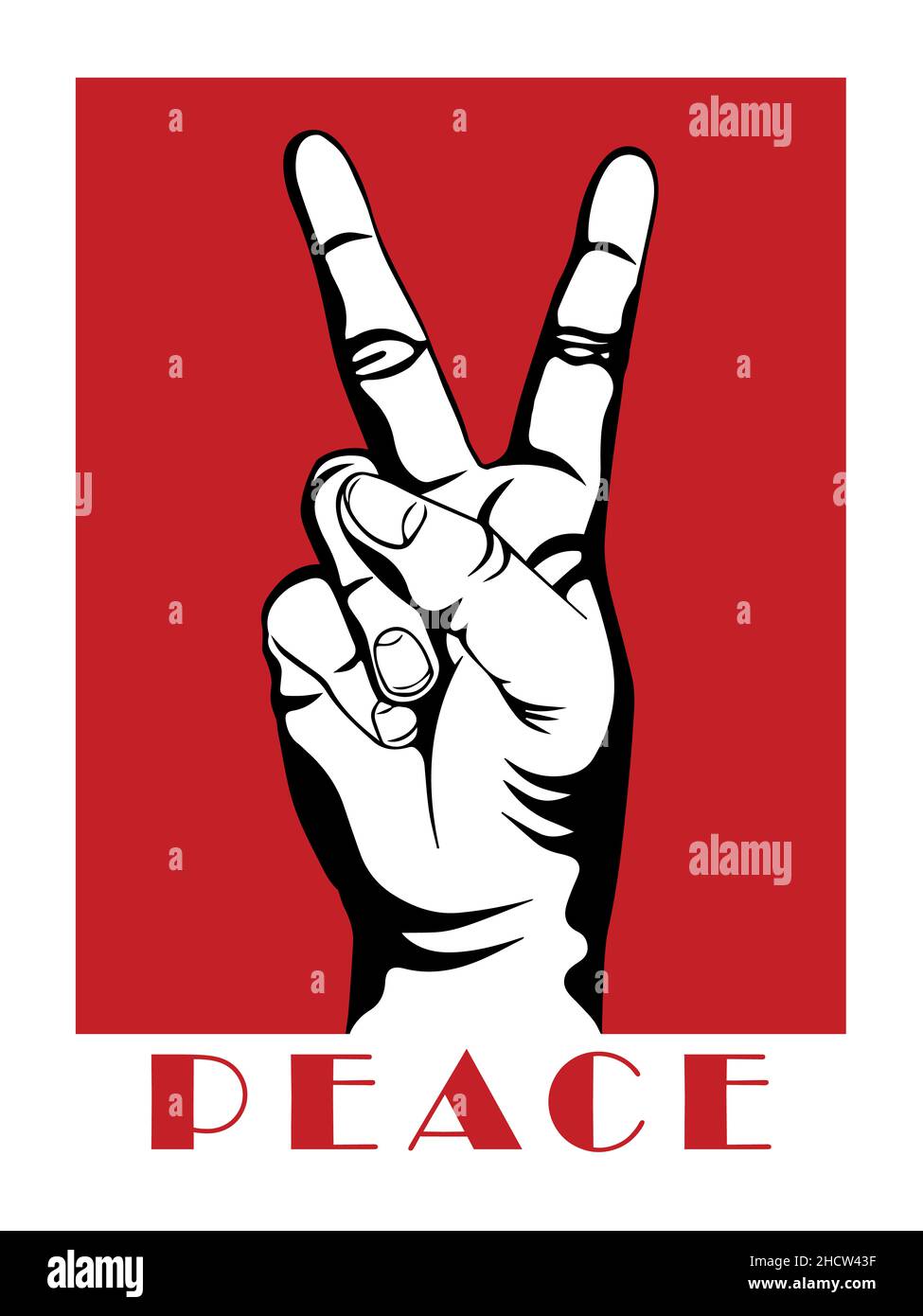 Peace wall art 2022 Stock Photo - Alamy