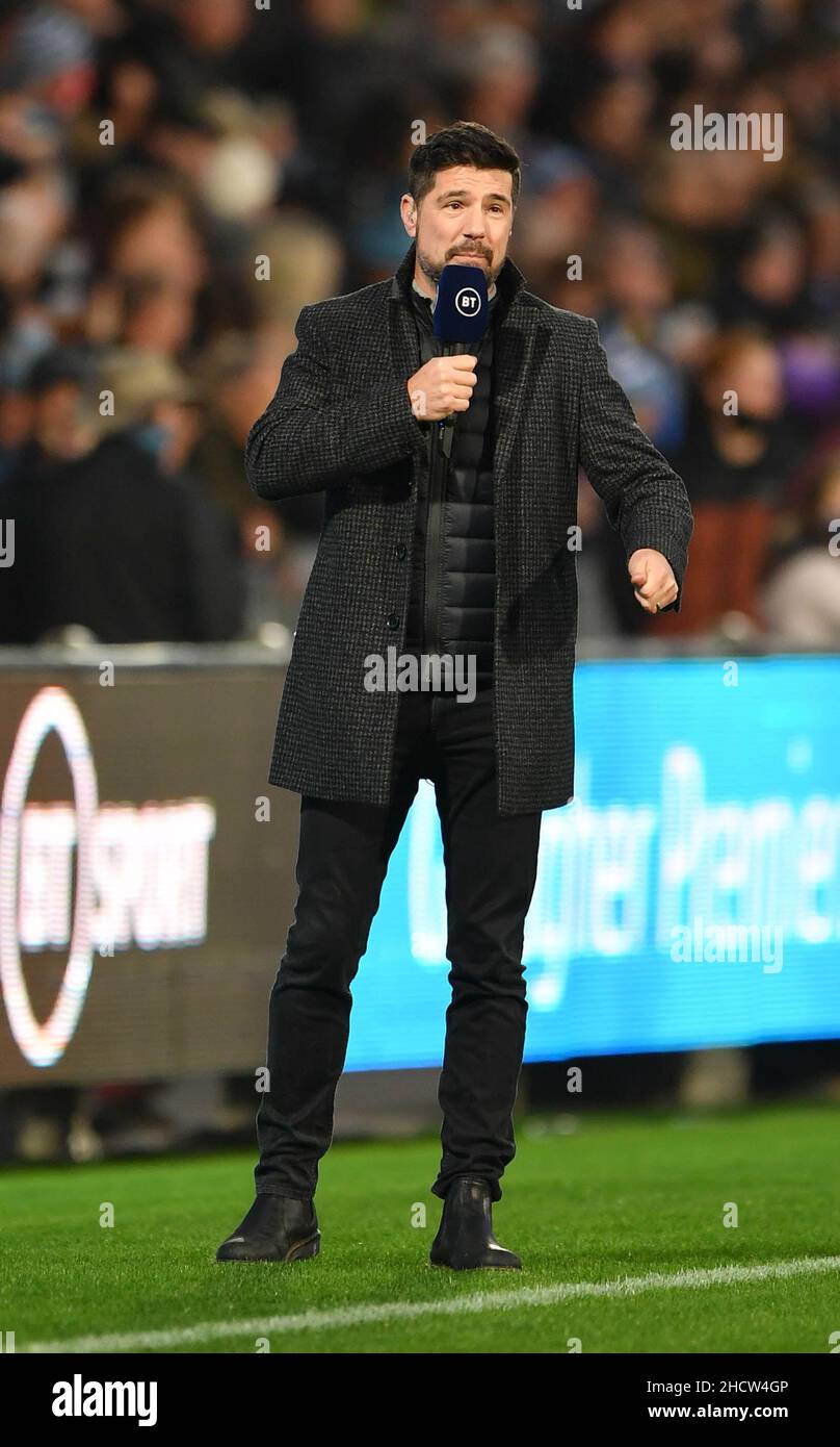 BT Sport presenter Craig Doyle before the Gallagher Premiership match ...