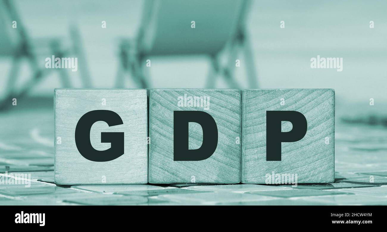 GDP Gross Domestic Product Concept Cube Wooden Block With Alphabet gdp-gross-domestic-product-concept-cube-wooden-block-with-alphabet