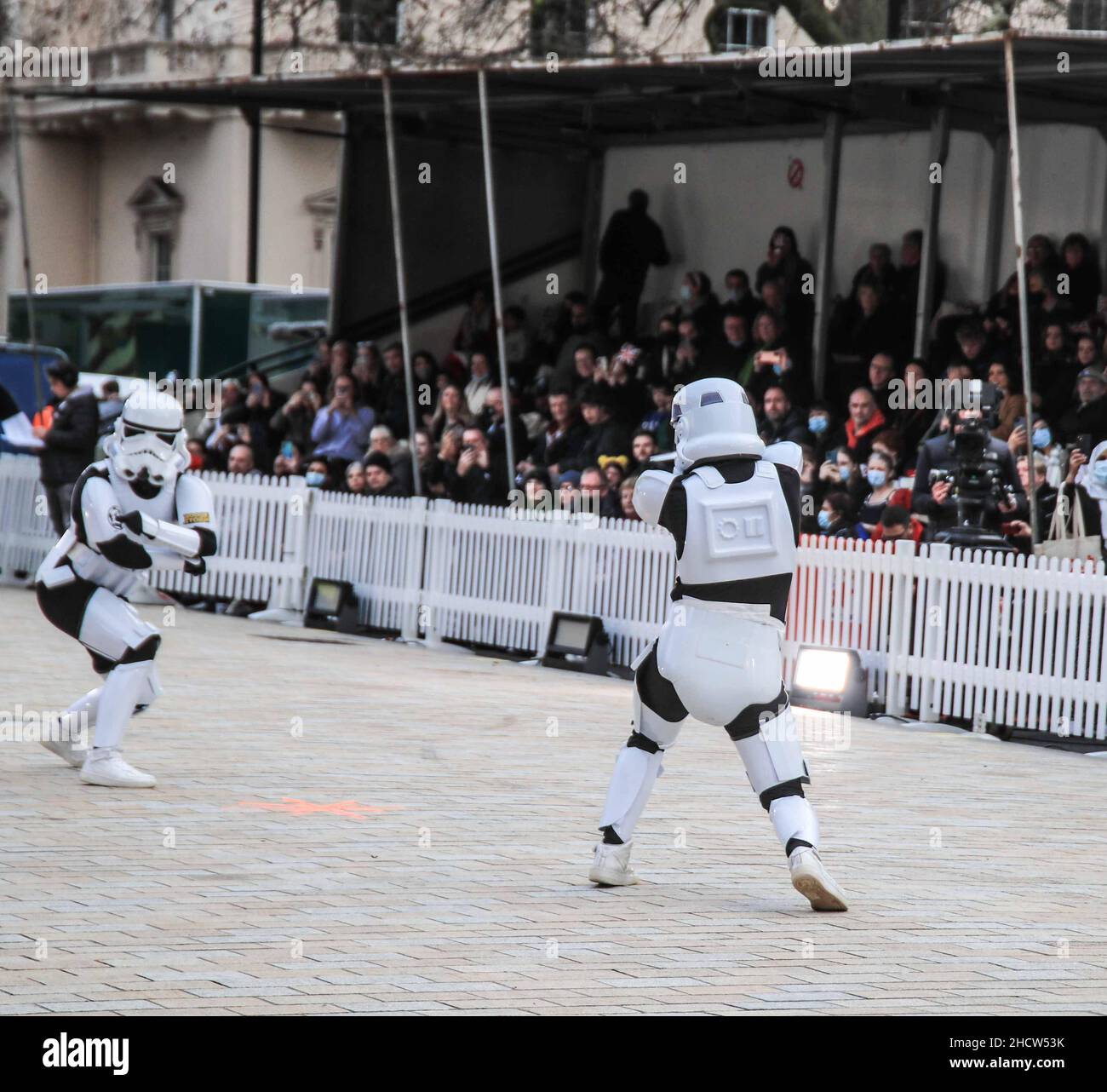 Dancing storm troopers hi-res stock photography and images - Alamy