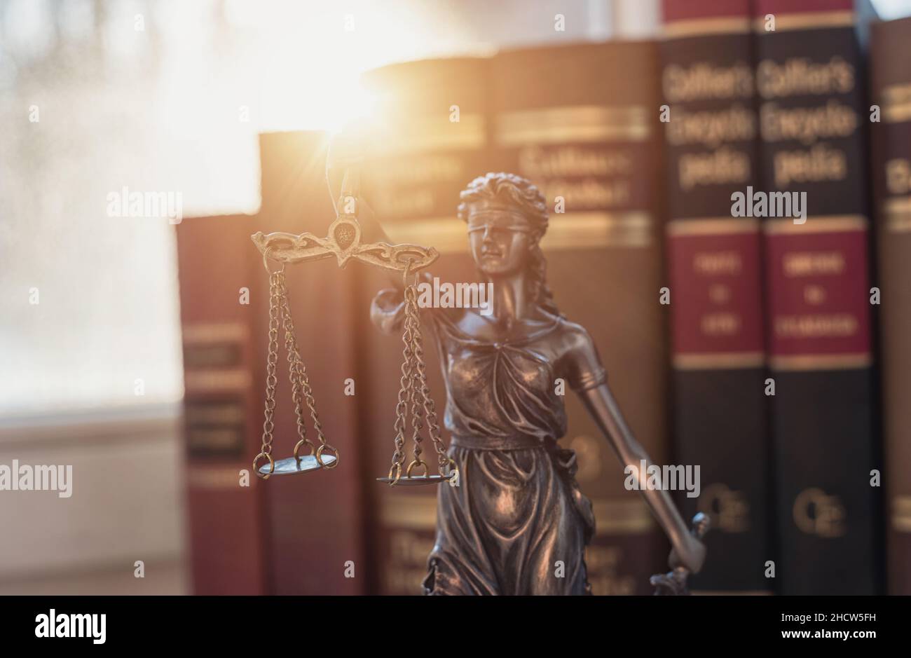 Legal law concept image Statue of Justice Stock Photo - Alamy