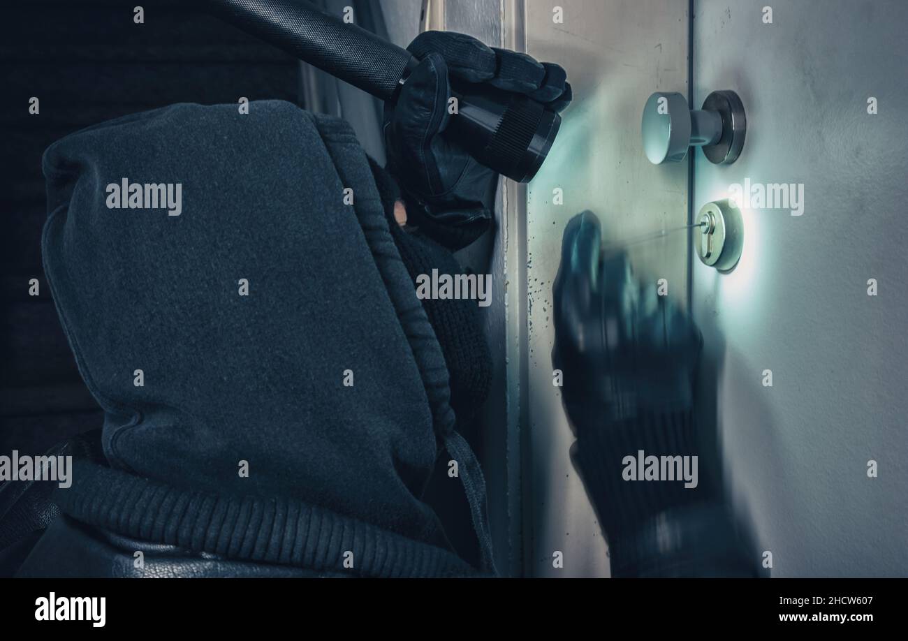 Lock picking tools hi-res stock photography and images - Alamy