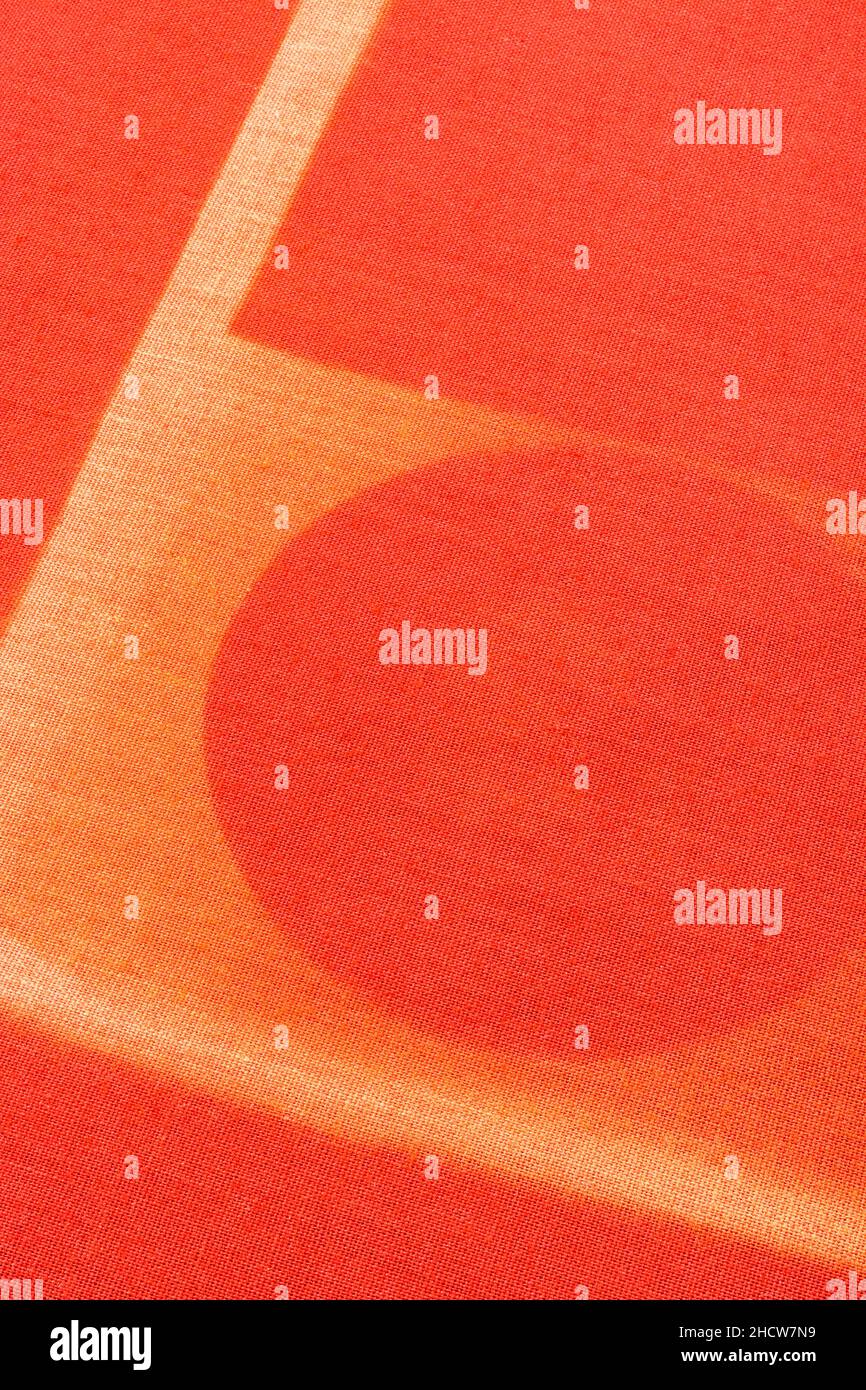 Bleach fabric / light weathered material exposed to sunlight for 10 ...