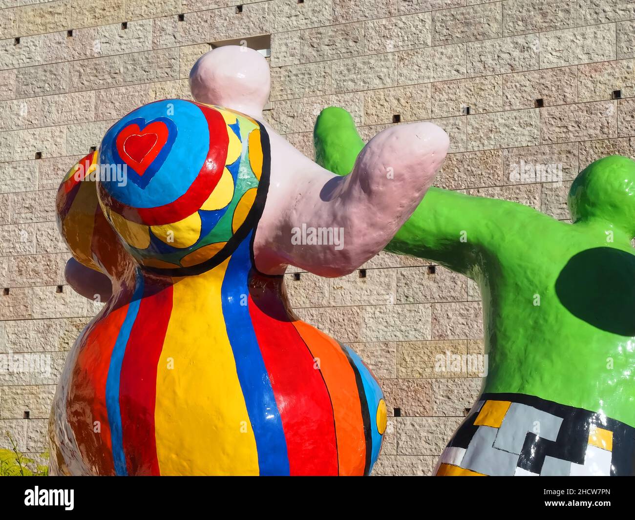 Art collection of the art museum Museu Colecao Berardo in Lisbon with ...