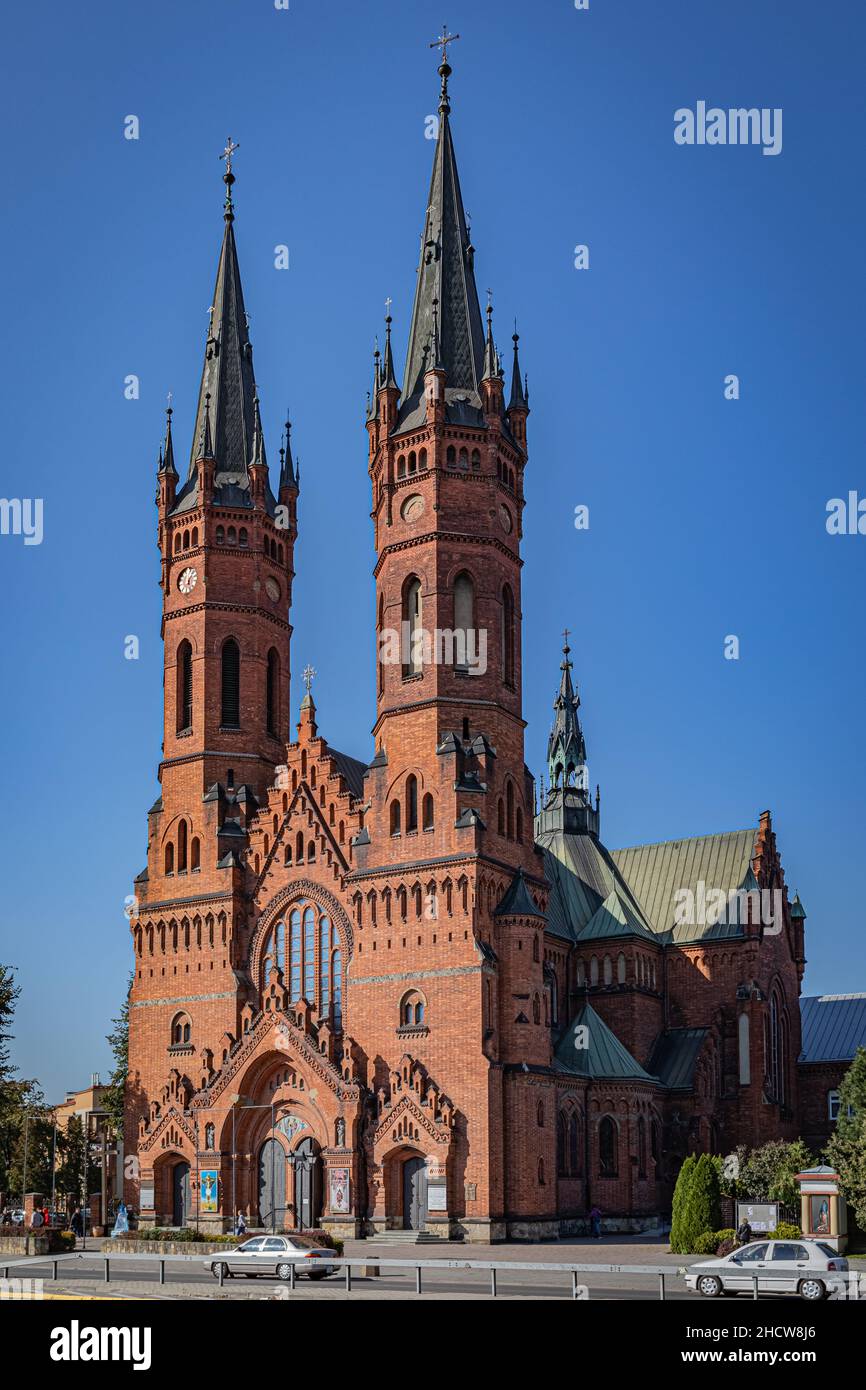 TARNOW, POLAND - OCTOBER 09, 2021: Polish city in Malopolska often ...