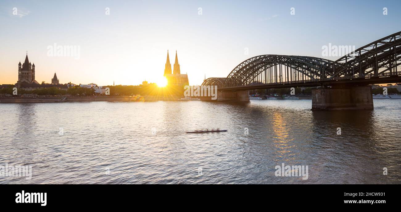 Cologne cathedral in sunlight hi-res stock photography and images - Alamy