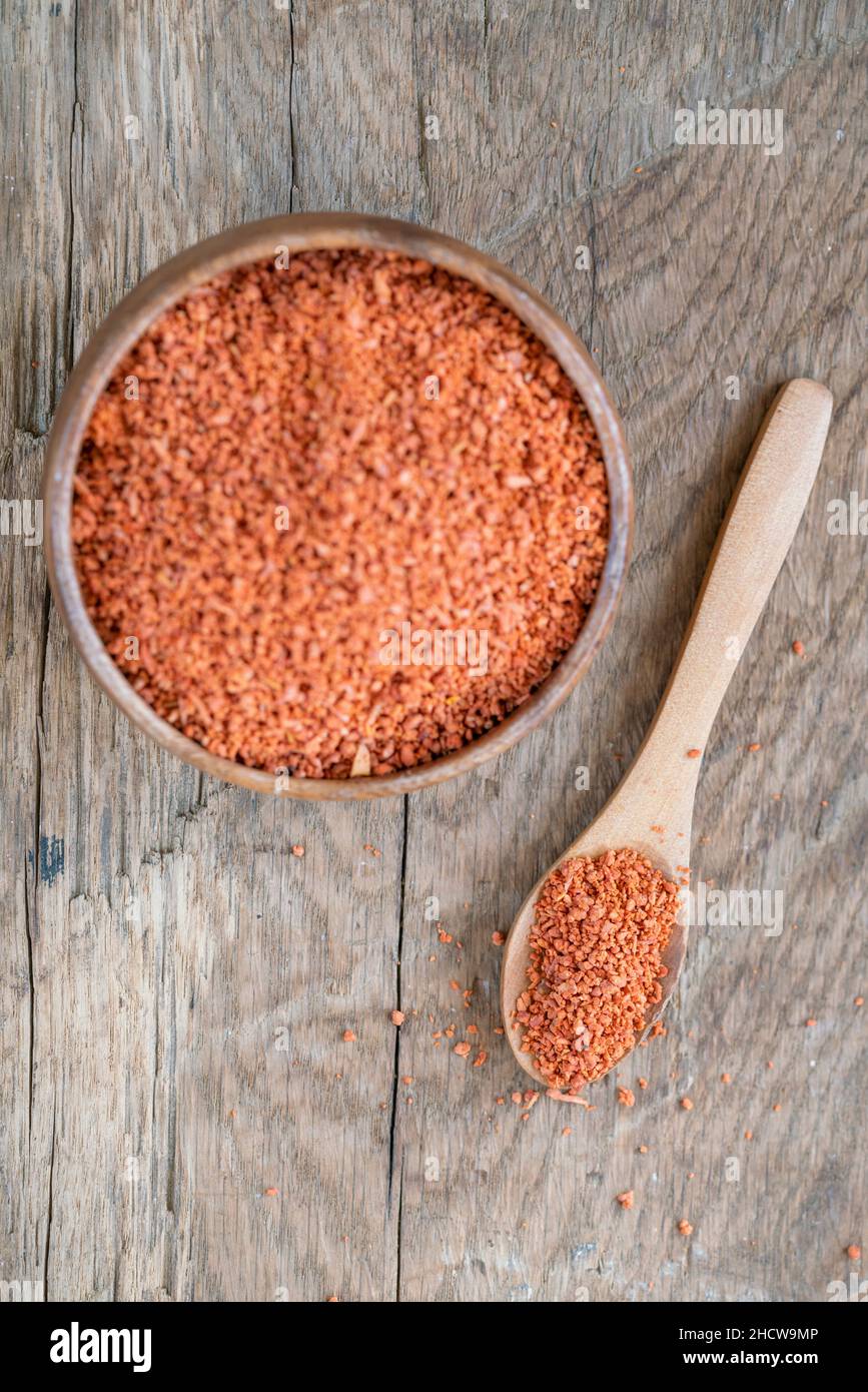 Tarhana, traditional Turkish dried cereal food consisting of fermented ...