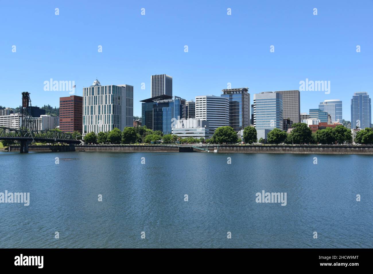 View of Portland Oregon Stock Photo - Alamy