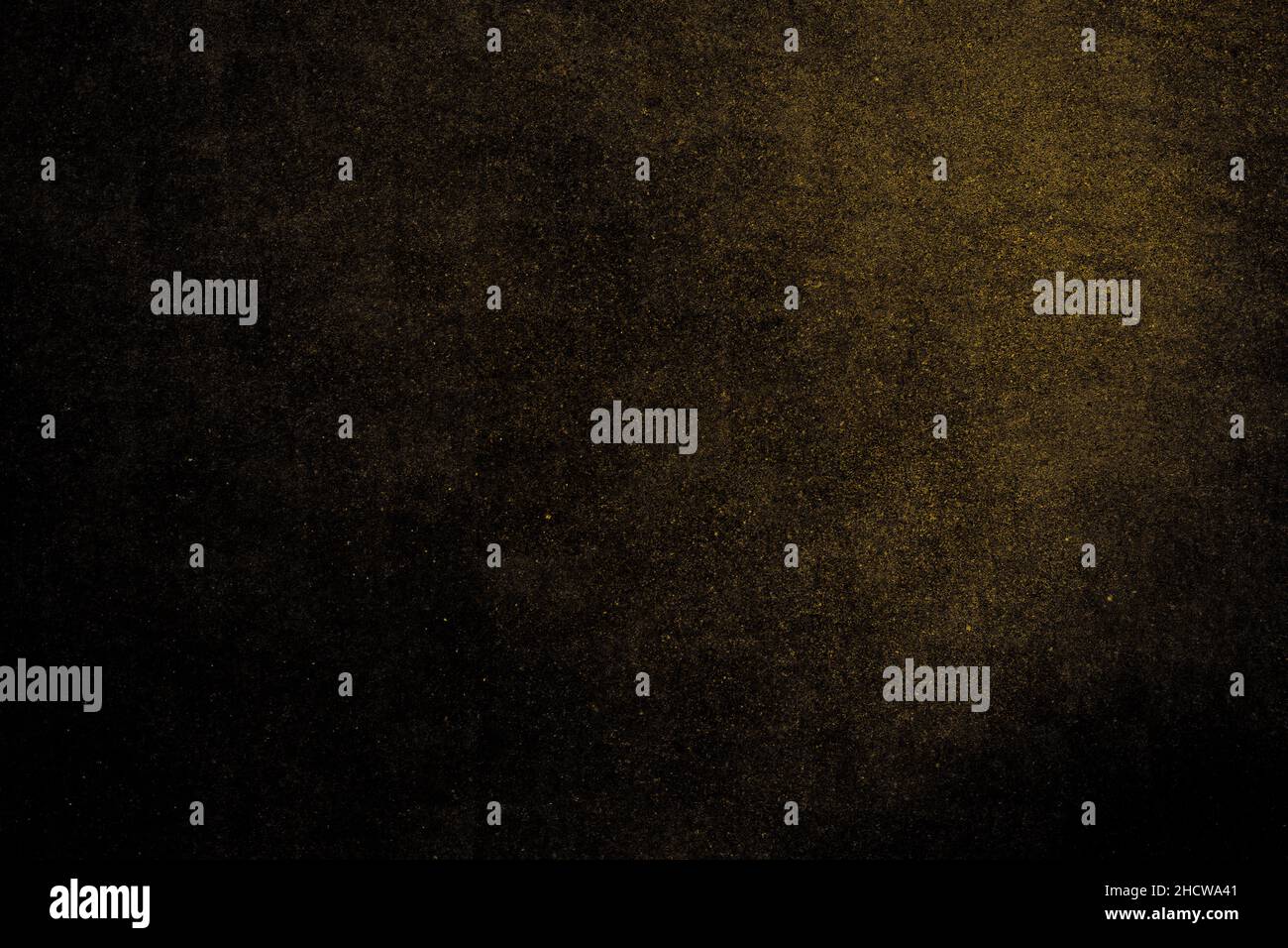 Golden color shiny dark concrete plaster wall with grunge texture for ...