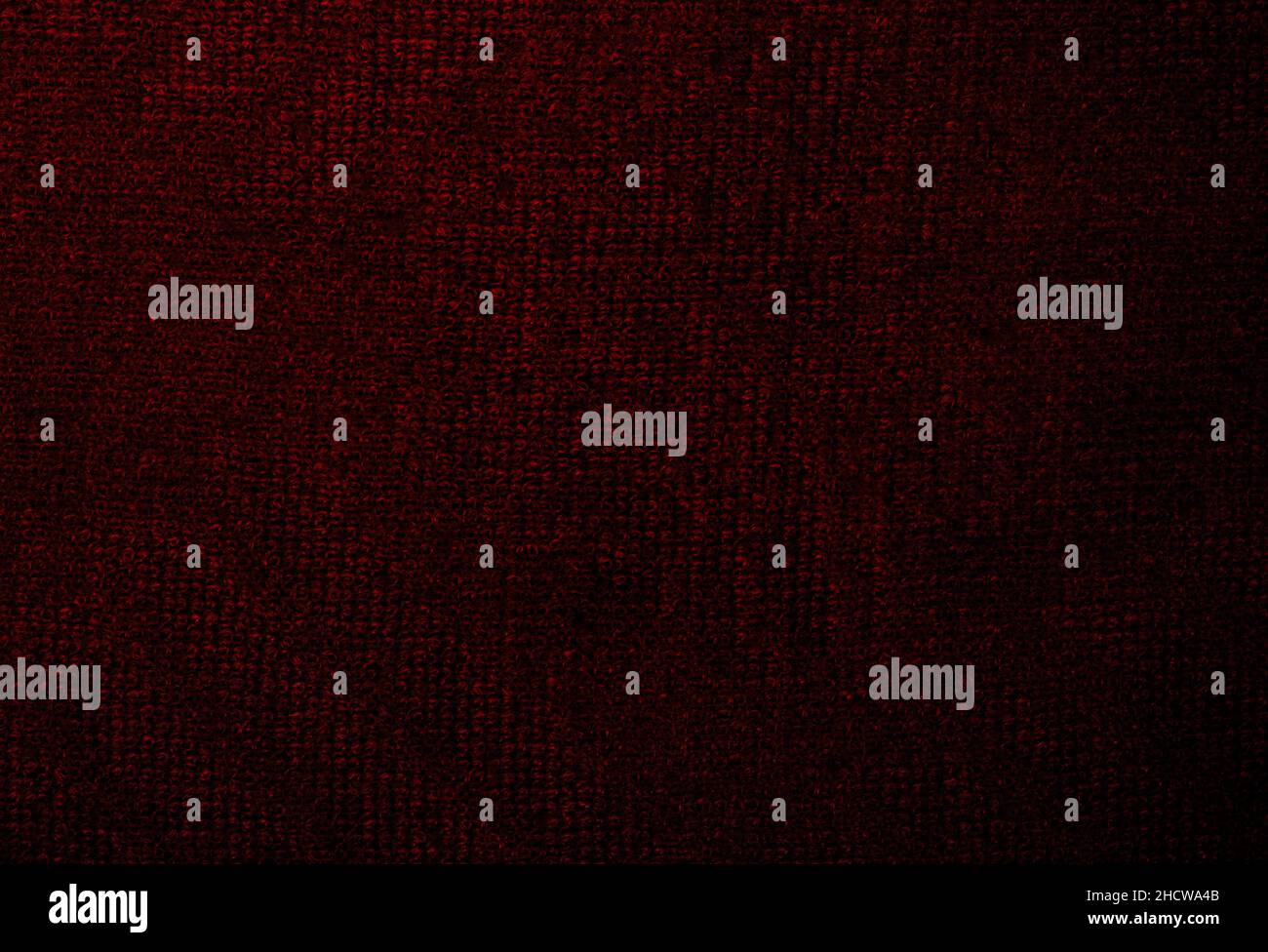 Red woven fabric texture close up macro view for background Stock Photo ...