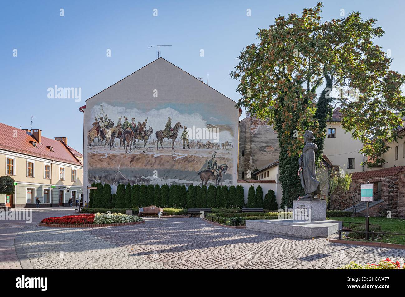 TARNOW, POLAND - OCTOBER 09, 2021: Polish city in Malopolska often ...