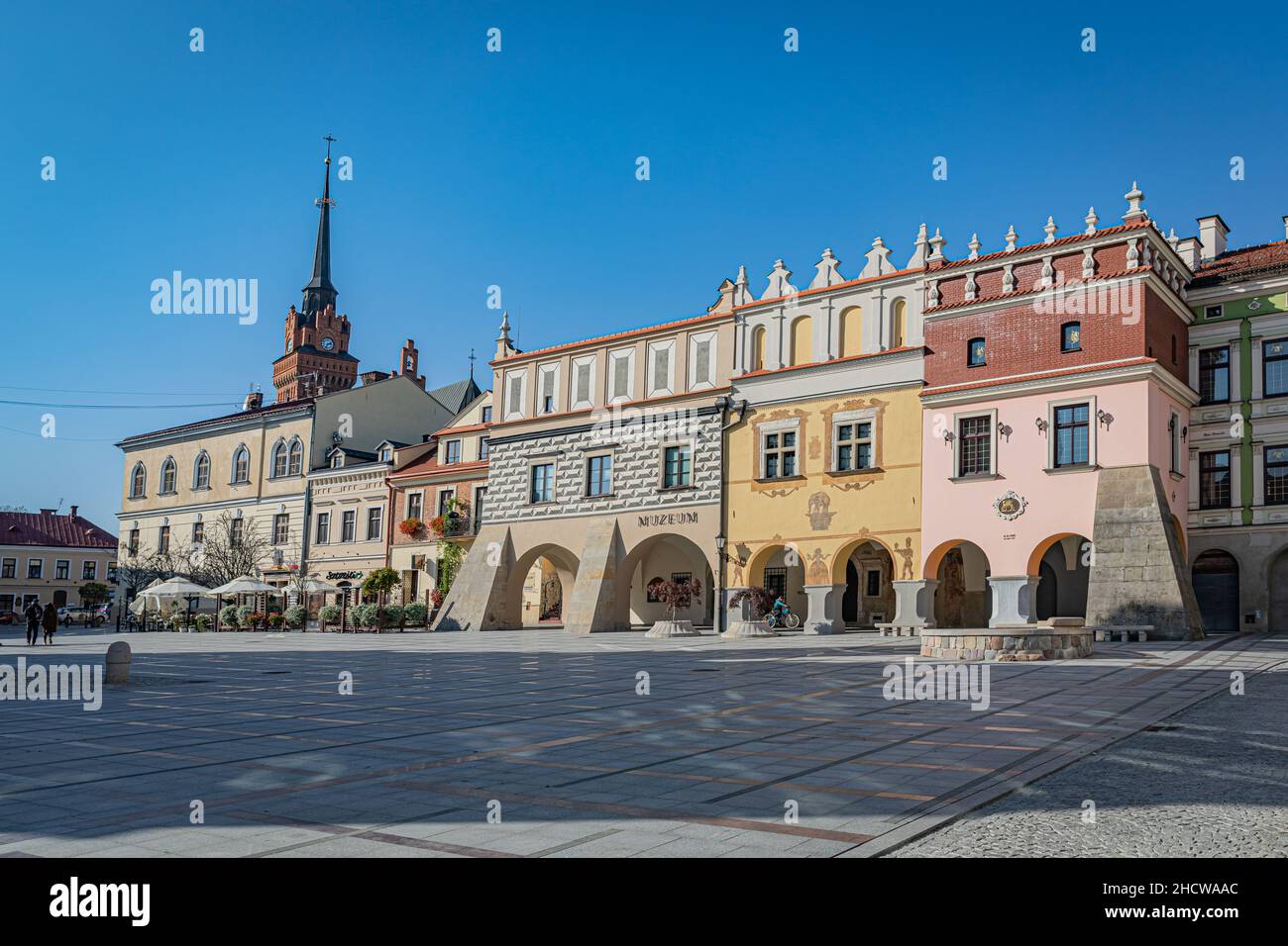 TARNOW, POLAND - OCTOBER 09, 2021: Polish city in Malopolska often ...