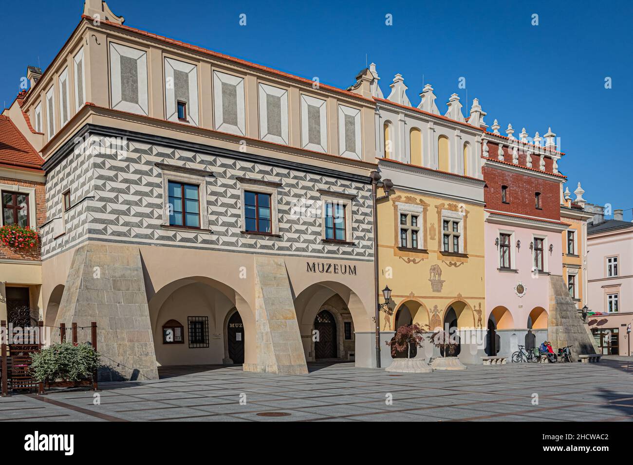 TARNOW, POLAND - OCTOBER 09, 2021: Polish city in Malopolska often ...