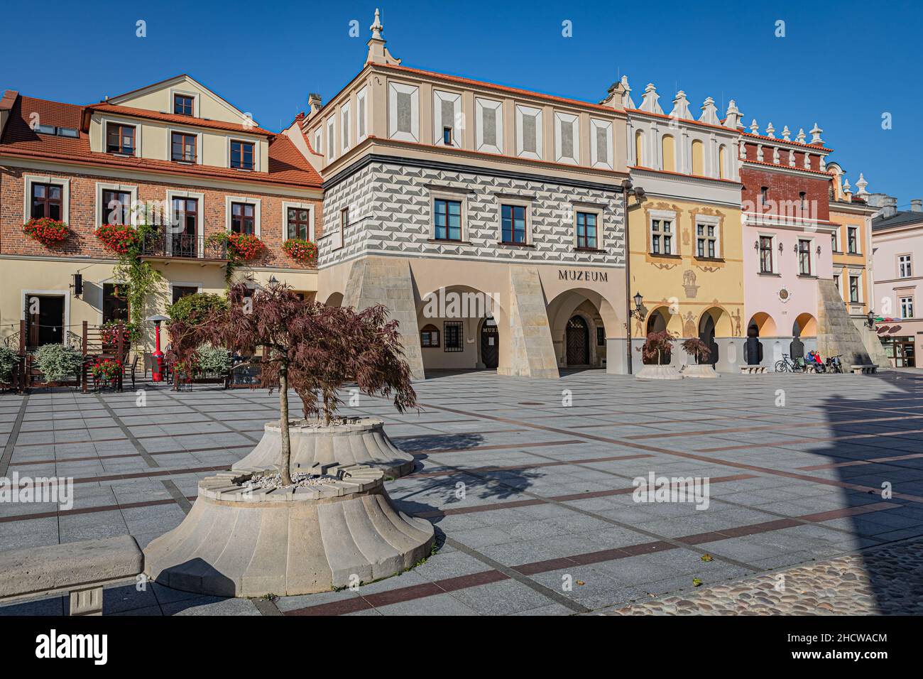 TARNOW, POLAND - OCTOBER 09, 2021: Polish city in Malopolska often ...