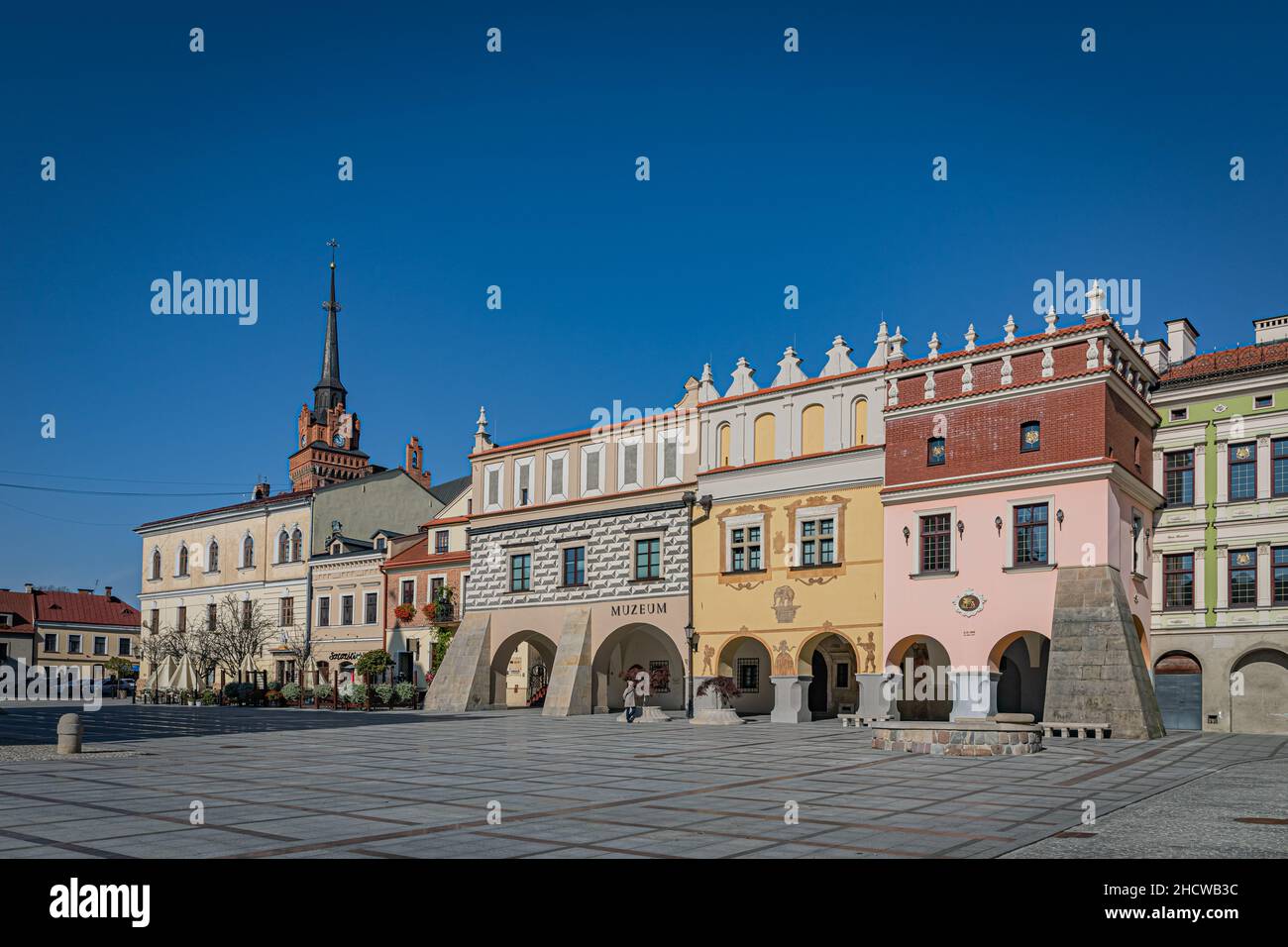 TARNOW, POLAND - OCTOBER 10, 2021: Polish city in Malopolska often ...