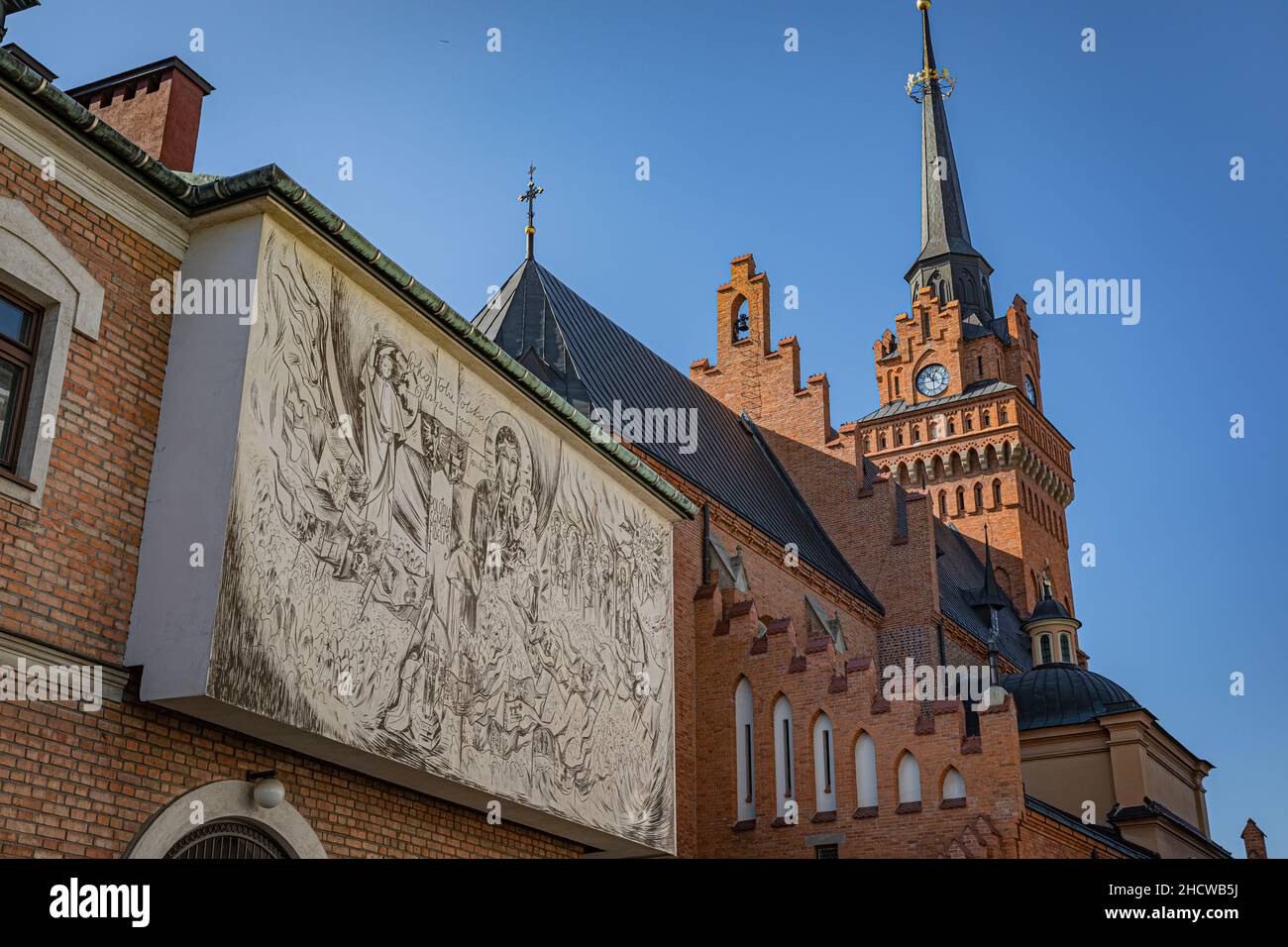 TARNOW, POLAND - OCTOBER 10, 2021: Polish city in Malopolska often ...