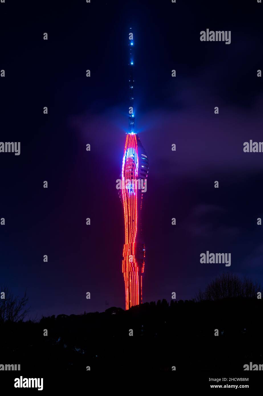 Camlica tower hi-res stock photography and images - Alamy