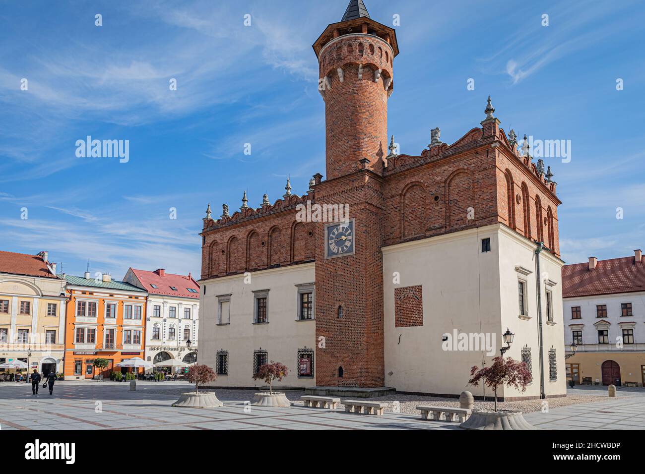 TARNOW, POLAND - OCTOBER 10, 2021: Polish city in Malopolska often ...